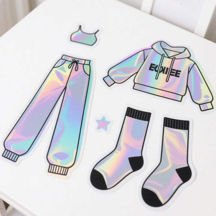 Waterproof Permanent Vinyl Logo Stickers Decorative Colorful Cartoon ...