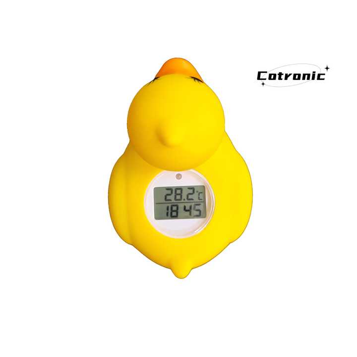 Cotronic Waterproof Baby Bath Thermometer - Cute & Digital