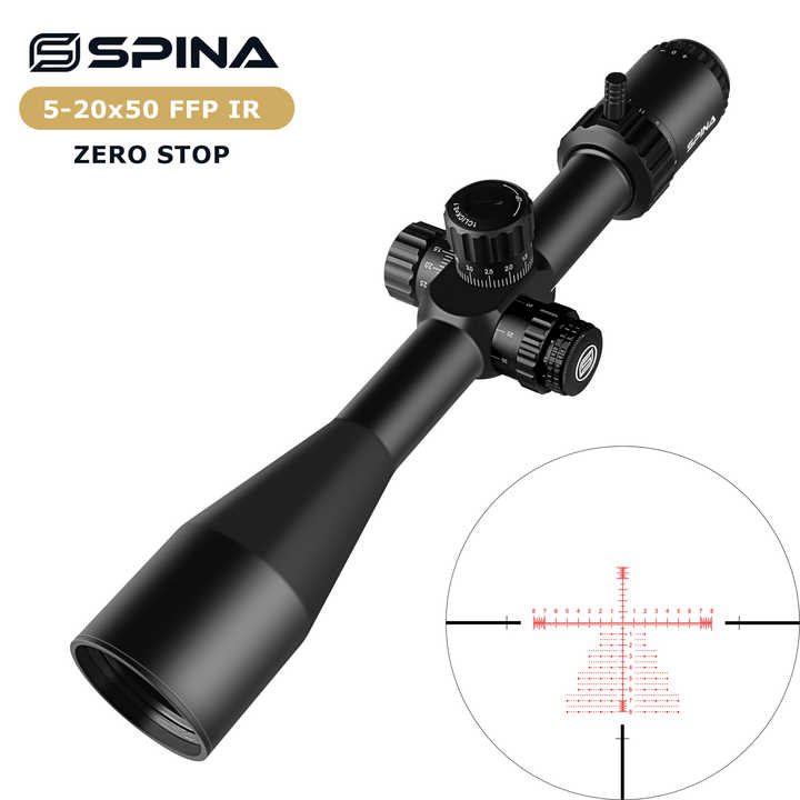 5-20x50 FFP Illuminated FMC Scope - Precision Hunting Tool