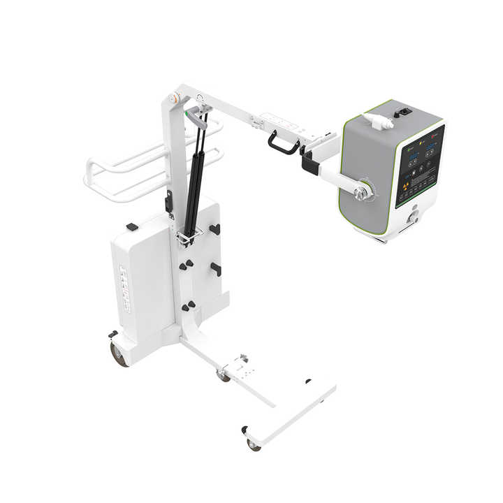 5kw 100ma Trolley Portable Digital X Ray Machine DR with Flat Panel ...