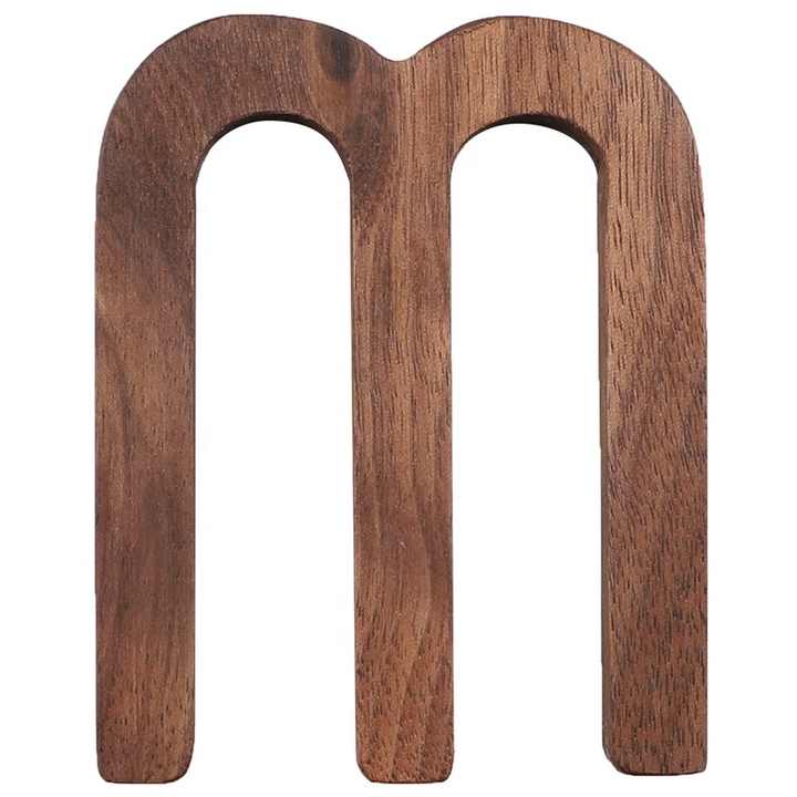 Black Walnut Wood Letters - Stylish Wall Decor Solutions