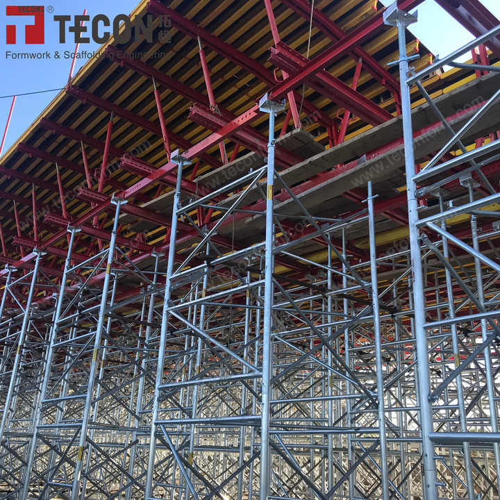 TECON Heavy Duty Frame Shoring Tower Scaffolding System for Highrise ...