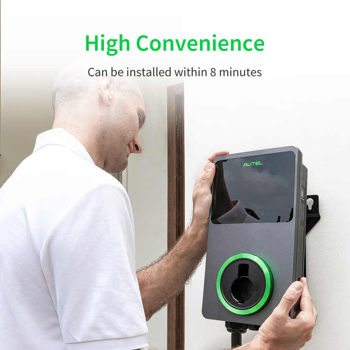 Autel AI AC 22KW CCS Type2 EV Charging Station Commercial Wall-mounted ...
