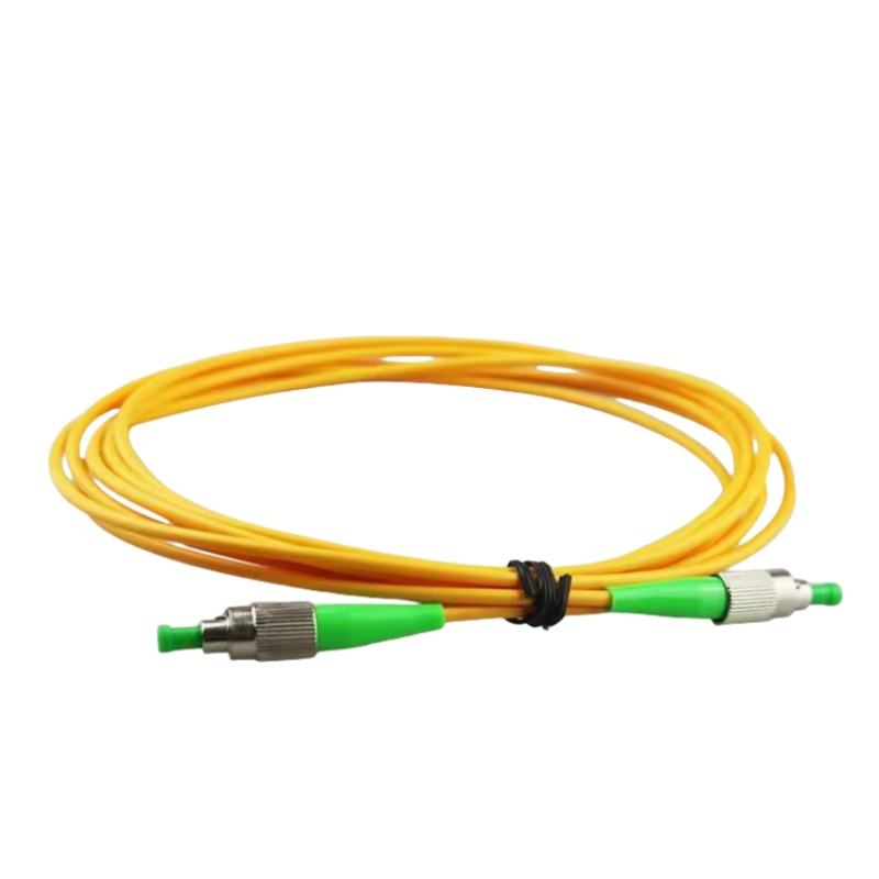 Simplex 2.0/ 3.0mm Single Optical Fiber Patch Cord G652d/ G657 FTTH Telecom Compatible APC ...