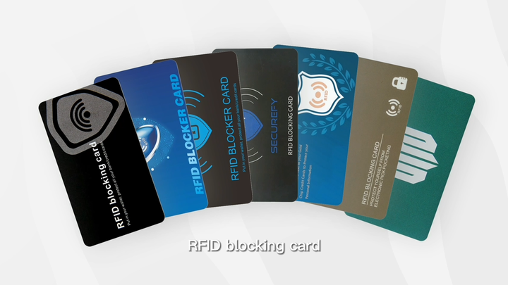 Anti-theft Contactless RFID and NFC Smart Shielding Card