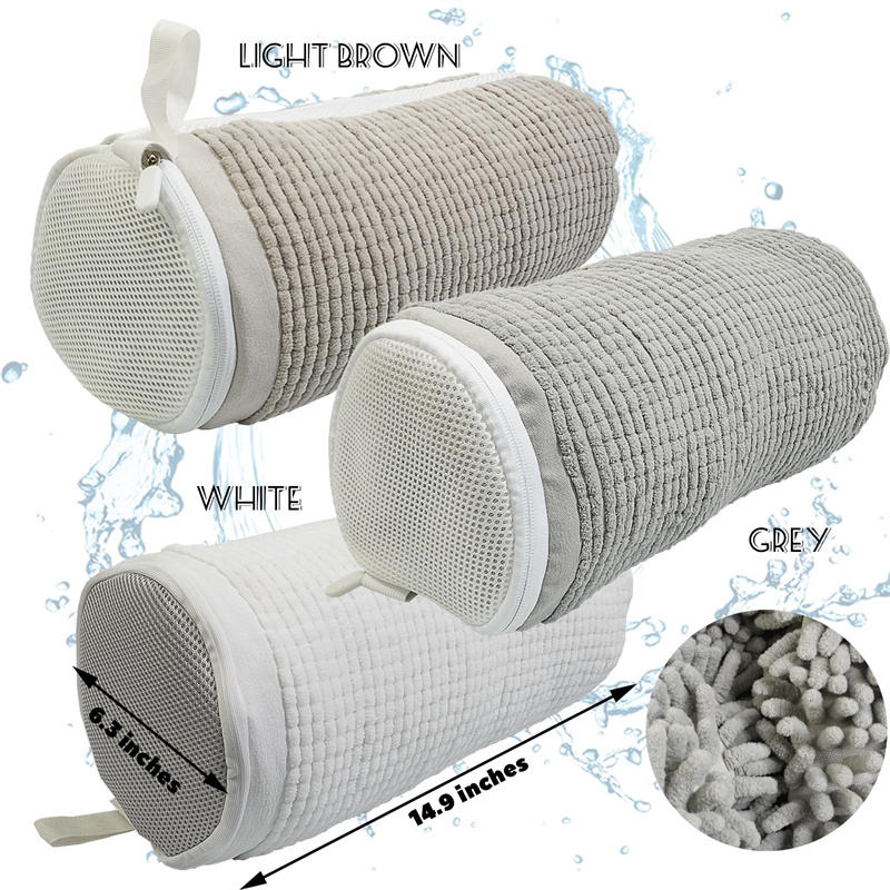 Upgraded 360 Wrap-Around Durable Reusable Polyester Shoe Laundry Bag ...