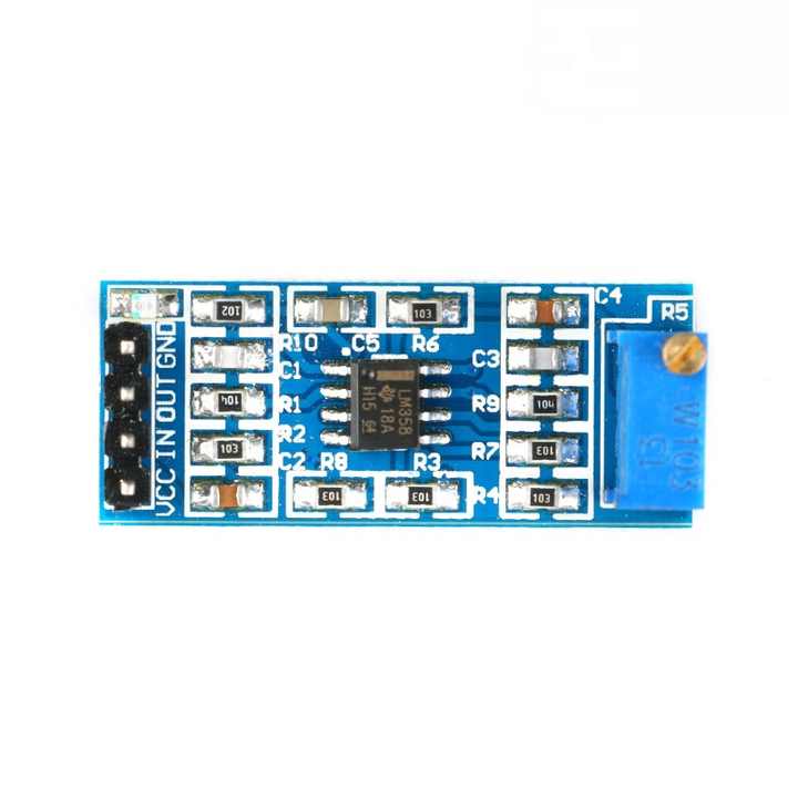 High Quality LM358 100 Times Gain Signal Amplifier Module