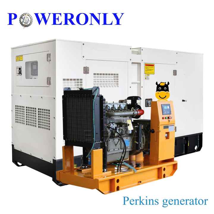 Power Plants Silent Diesel Perkins Engine Generator 50KVA 80kva 100kva ...