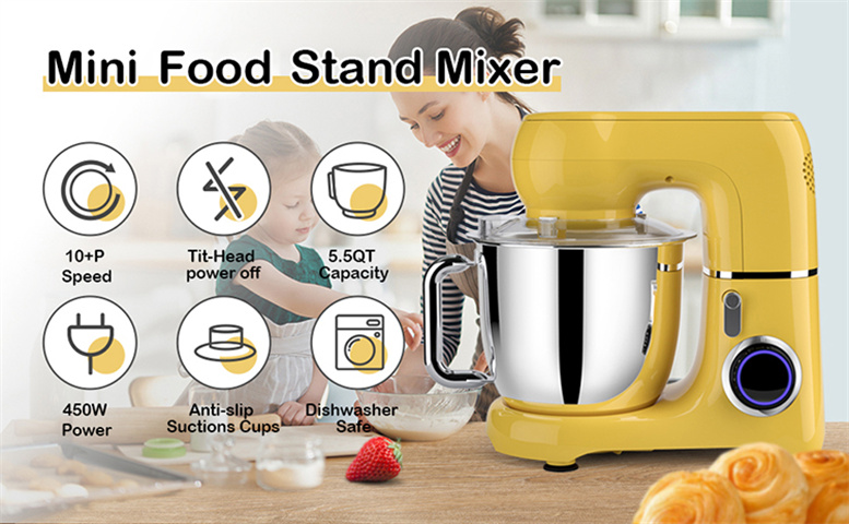 Hot product! Powerful 3 in 1 & 1300W 4.5L Food Mixer OEM Planetary ...