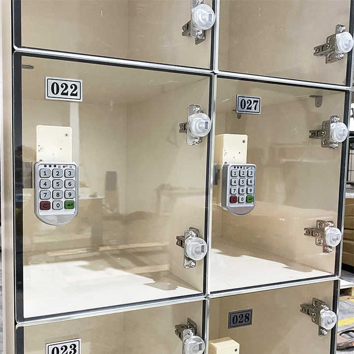 Fumeihua Plastic Acrylic Door Storage Locker Cabinet