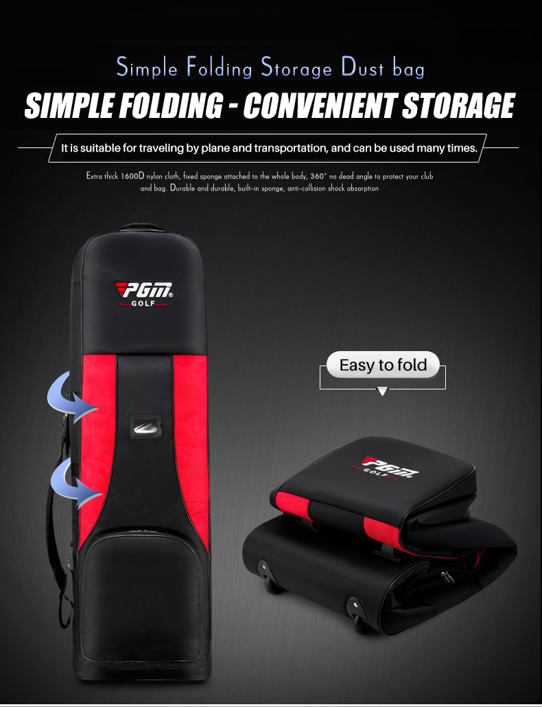 PGM HKB001 Thick Nylon Fabric Air bag, Collapsible golf bags with ...