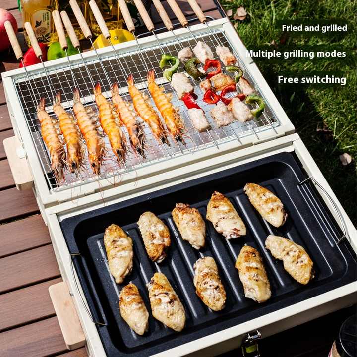 Outdoor Barbecue Stove Portable Charcoal Barbecue Stove Household ...