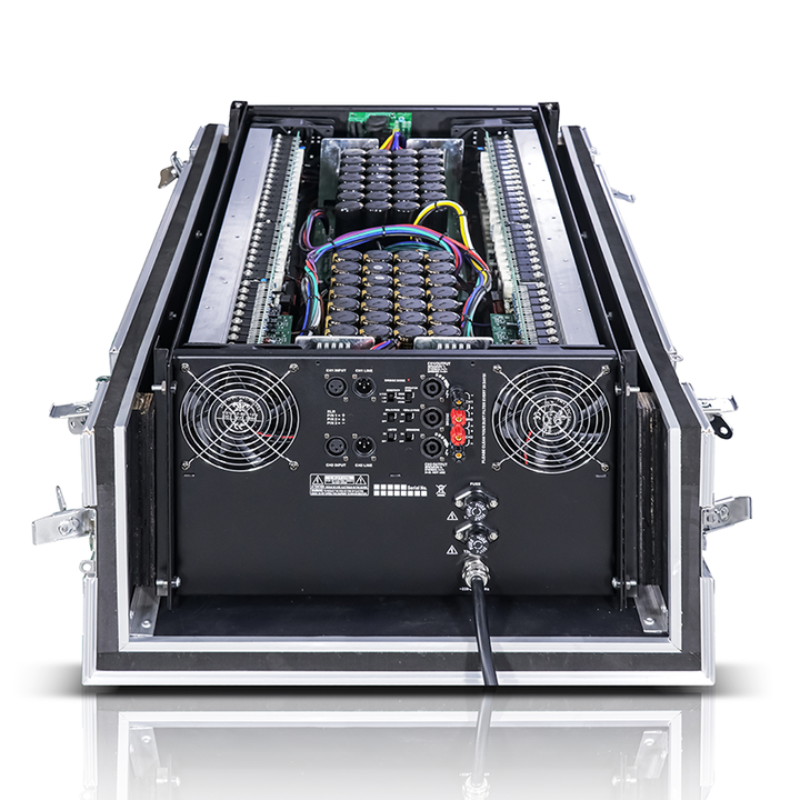 High Quality 6U 2-Channel 5000W·2 H-Class Amplifier