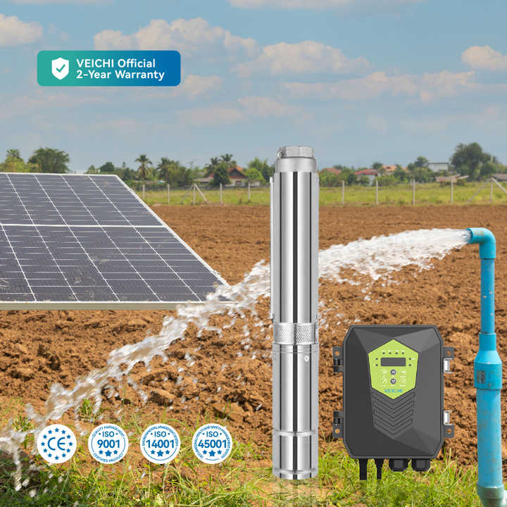 Competitive Price Solar Water Well Pump System Solar Powered Deep Well ...