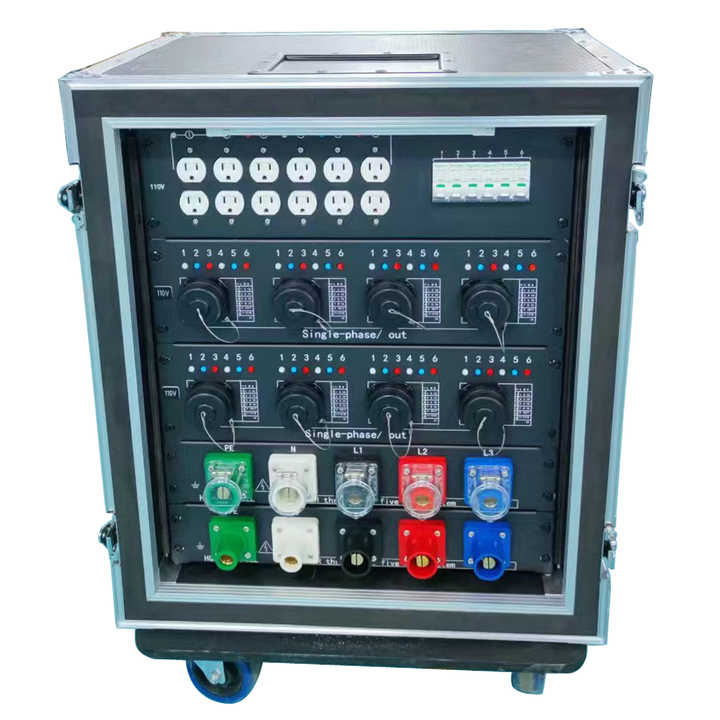 400A Stage Equipment Power Distribution Distro Box Socapex
