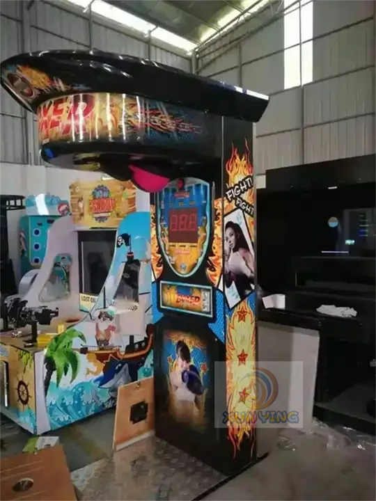 Indoor Electronic Boxer Machine - Perfect for Arcade Games