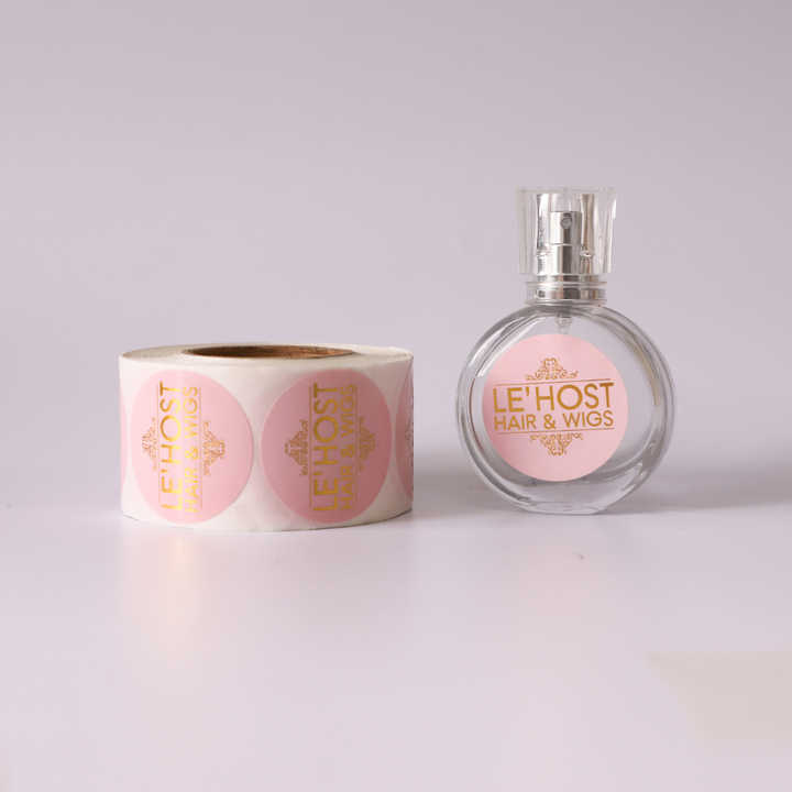 Custom Round Logo Stickers for Packaging - Waterproof & Adhesive