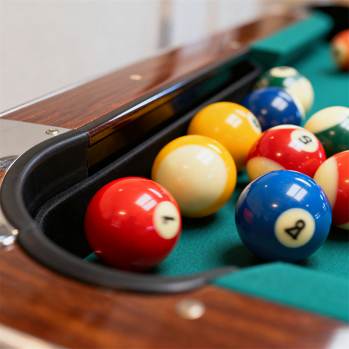High End Custom 7ft Wood Solid Snooker Table with Ball Return System ...