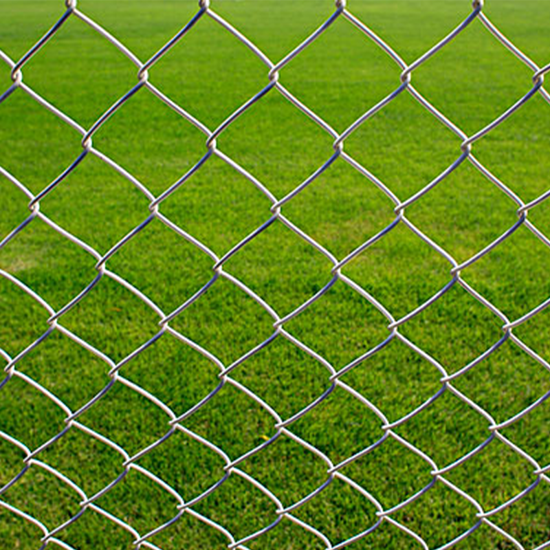 2.5M Height Galvanized Chain Link Fence Chain Link Mesh- Construction ...