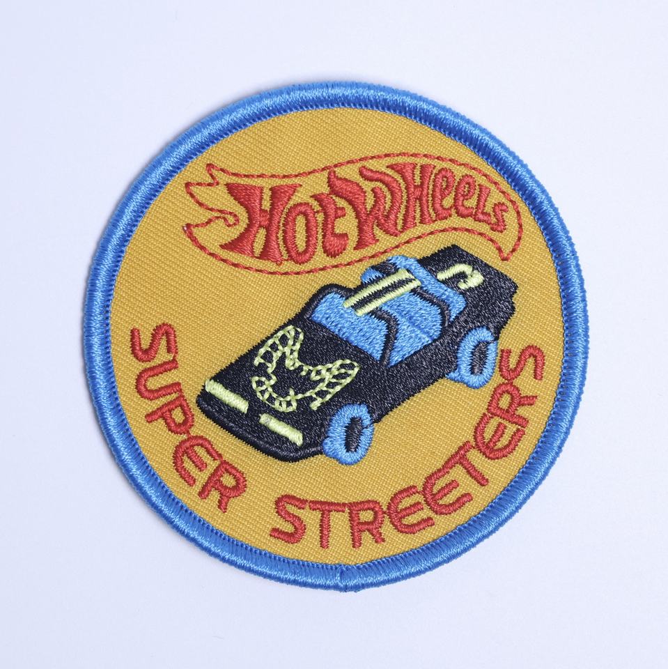 Low MOQ Wholesale Custom Iron-on or Sew-on Embroidery Patches with ...