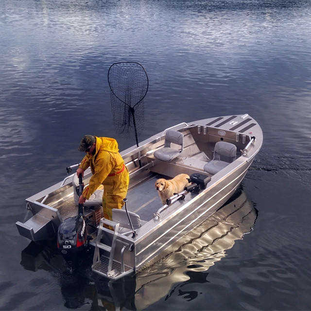 Customized 14ft Aluminum Fishing Jon Boat with Motors