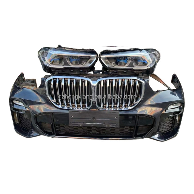 For X5 G05 G18 Front Bumper Grille ABS Radiator Electronic Fan Air Tube ...