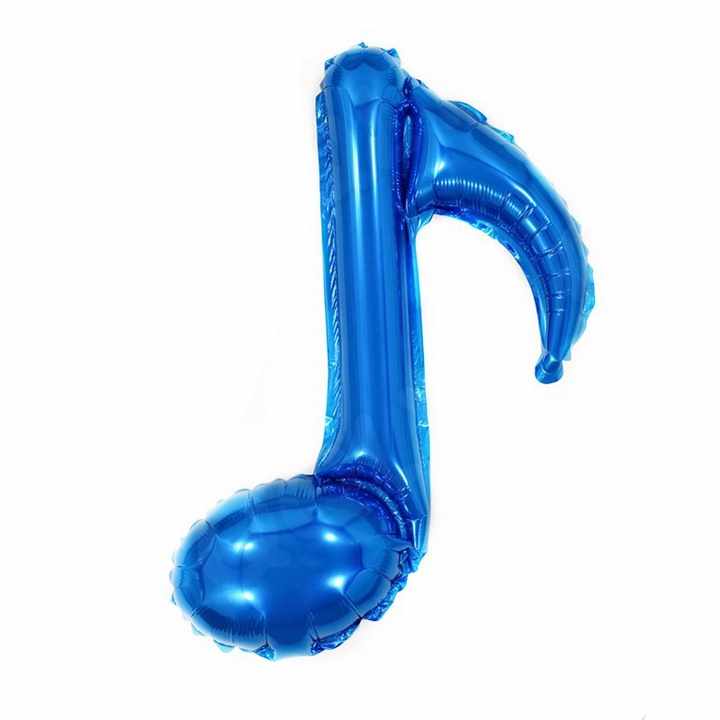Musical Notes Foil Mylar Balloons Birthday Party Music Notation ...