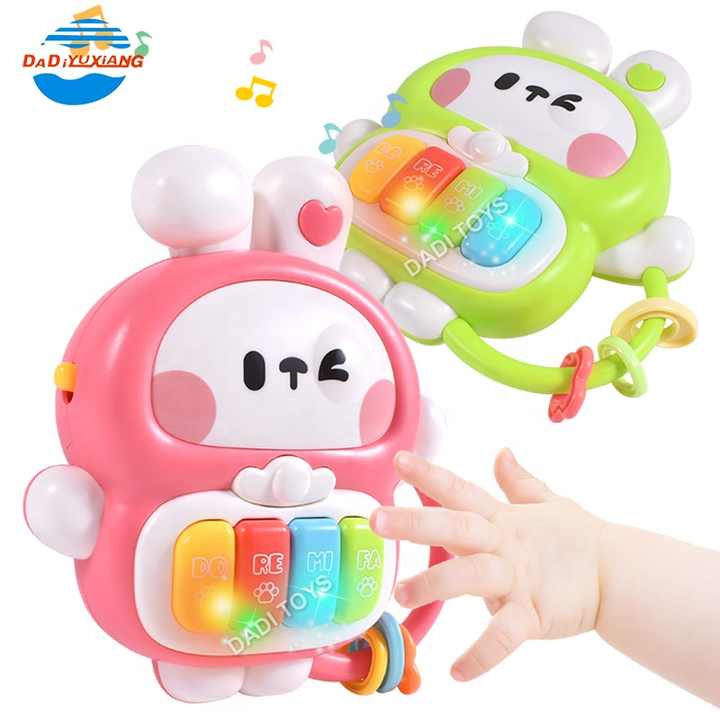Cute Cartoon Little Rabbit Mini Instrument - Baby Keyboard Toys