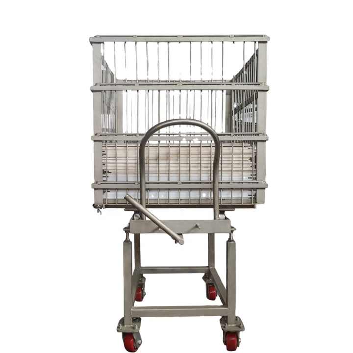 Retort Machines Autoclave Used Trolley Basket - ZONGON