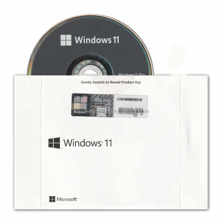 Windows 11 Pro DVD OEM COA With Sticker 100% Global Online Activation ...