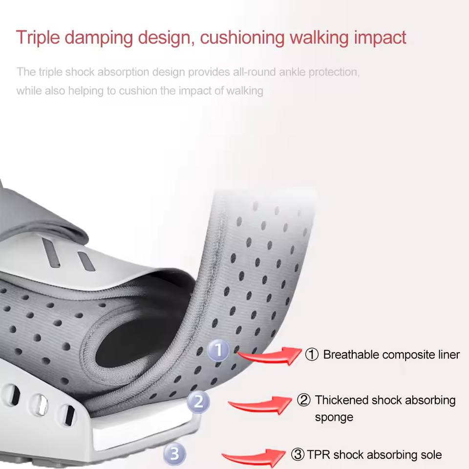 Adjustable Aircast Medical Orthopedic Shoes CE ISO13485 Certification ...