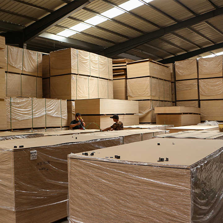 MDF Board Manufacturer 3mm Wood Natural Veneer MDF Panel Sheet Plain ...