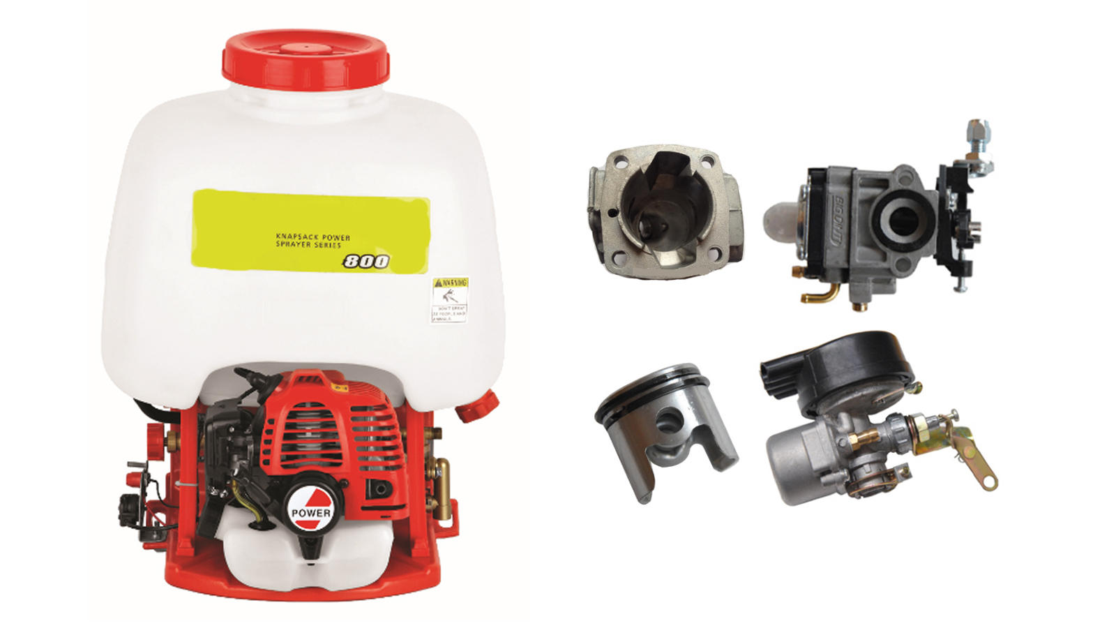 800 Large Capacity 25 Litre 2 Stroke Engine Agricultural Power Sprayer ...