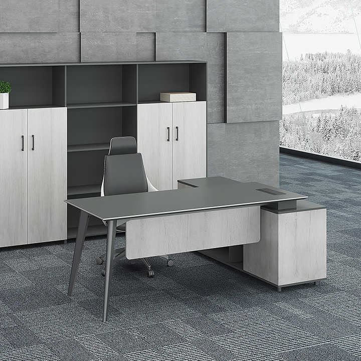 Modern Office Table - L Shape Desk for Managers & Ceos