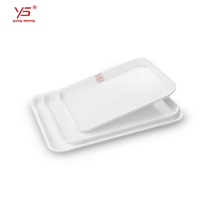 Plastic Rectangular Food Service Trays - Durable & Versatile