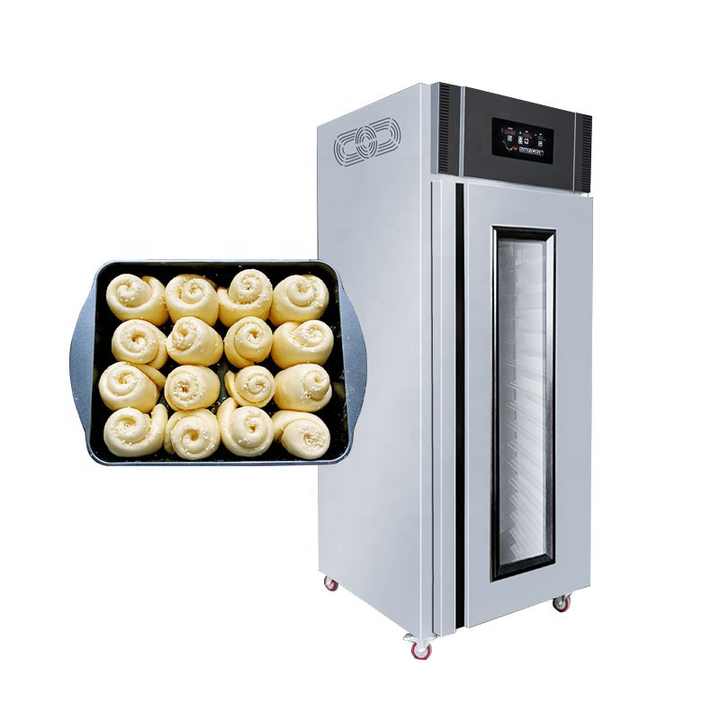 Refrigerated 36-Tray 18-Tray Dough Fermentation Cabinet Bread Retarder ...