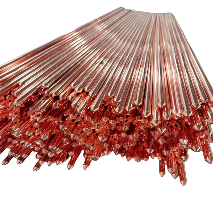 Bonded Electrical Copper Grounding Bar for Signal Tower Fence Lightning ...