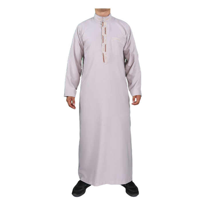 New Design Islamic Thobe Thawb Men's Polyester Sustainable Arab ...