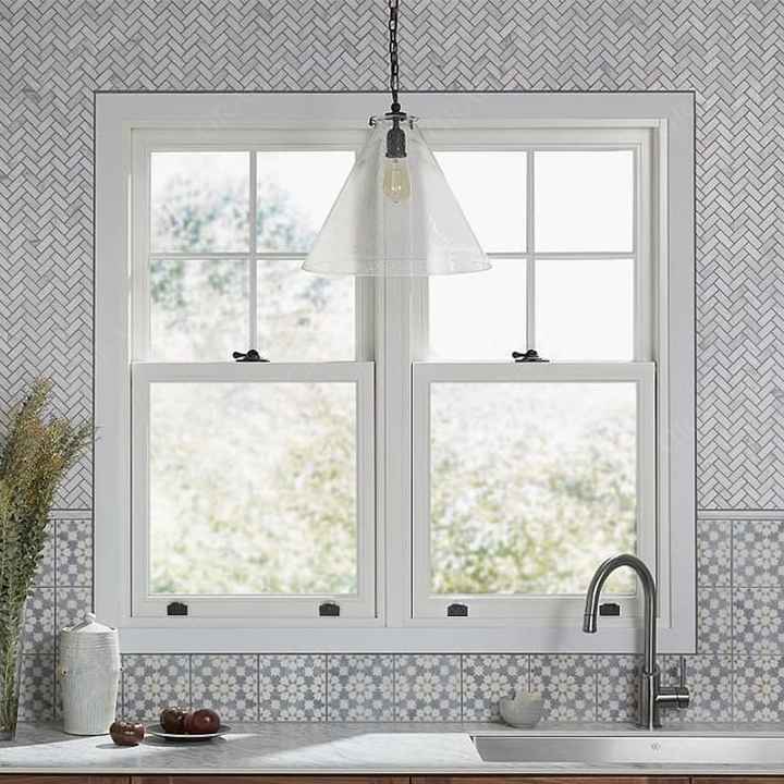 Customized Glass Energy Saving Double Aluminium Windows