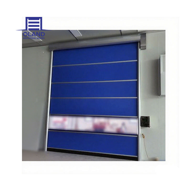 High Speed Folding Pvc Roller Shutter Door Industrial Automatic ...