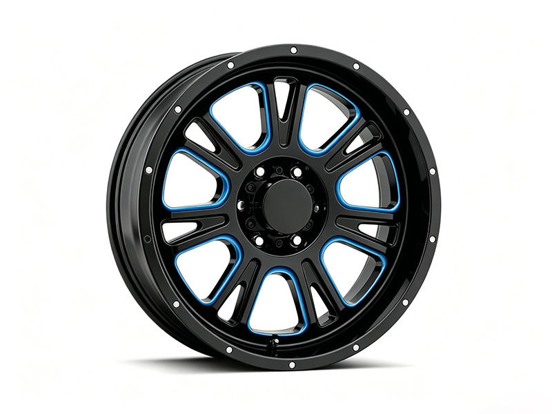 Orida 18 Inch 24x14 Forged Aluminum Off-road Wheels Black Finish 9J ...