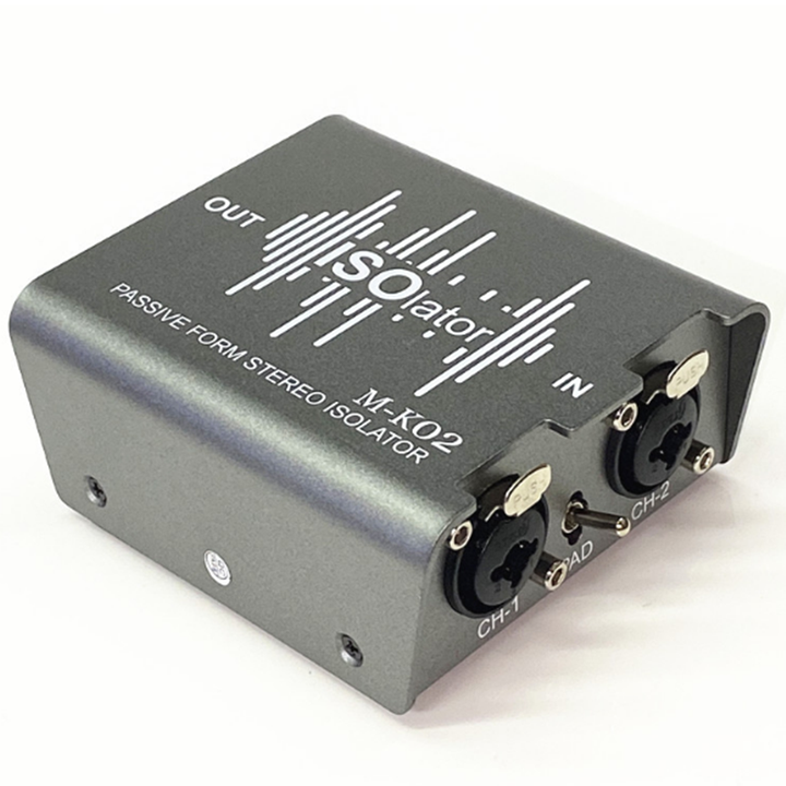 6.35 Hum XLR Eliminator - Dual Channel Ground Loop Isolator