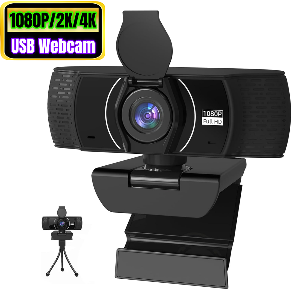 4K Autofocus USB Webcam Desktop Laptop PC Webcam 4K 30fps with ...