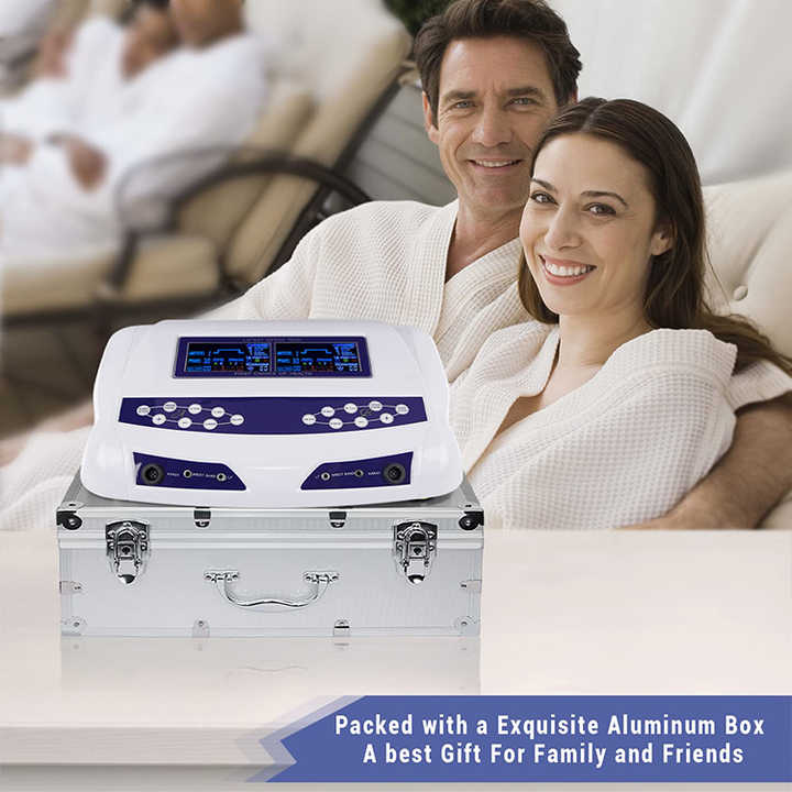 Dual User Professional Foot Detox Machine Home Use Ionic Detox Foot ...