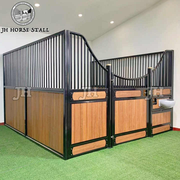 Safe Permanent Australian Standard Galvanized Horse Stable Panel Horse ...
