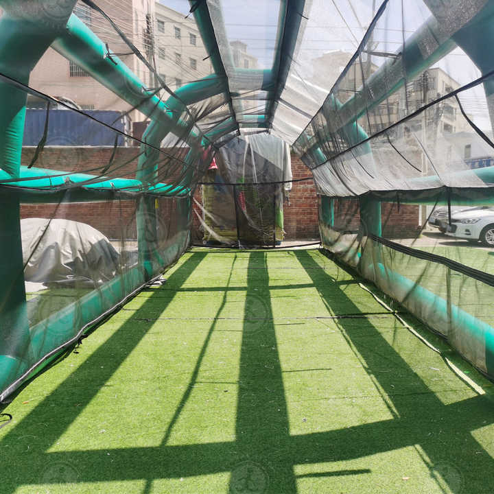 Customized Size Outdoor Speed Kick Training Field Inflatable Baseball ...