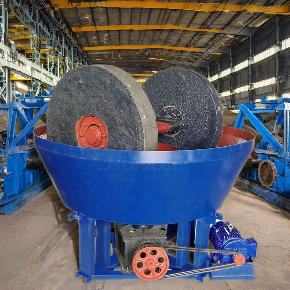 Factory High Quality Gold Processing Equipment Seller Wet Pan Mill ...