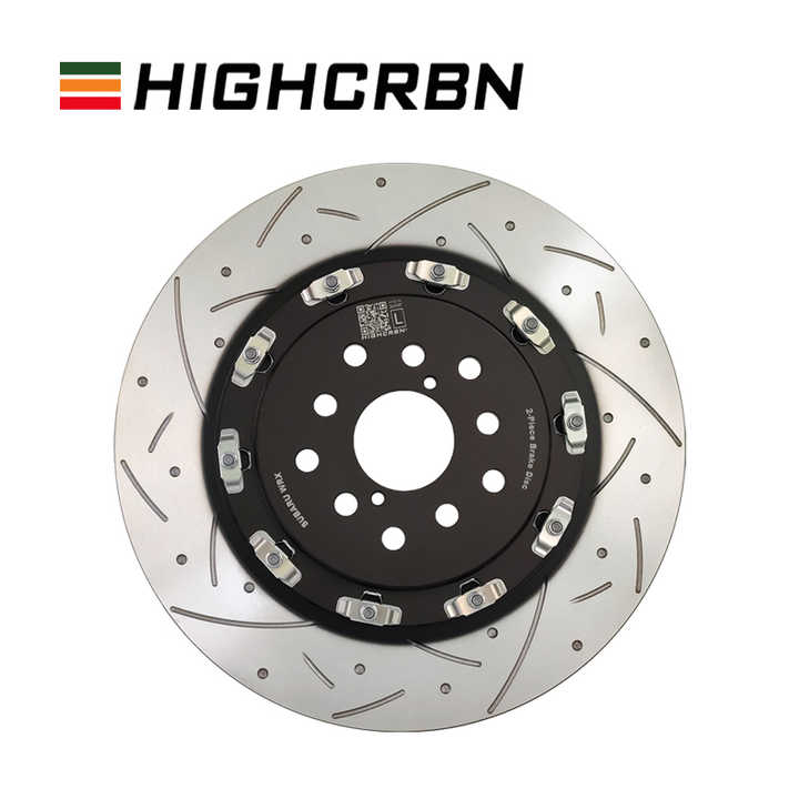 HIGHCRBN 330*22mm 2-piece Brake Disc Floating Rear for Audi RS5 (8F7 ...