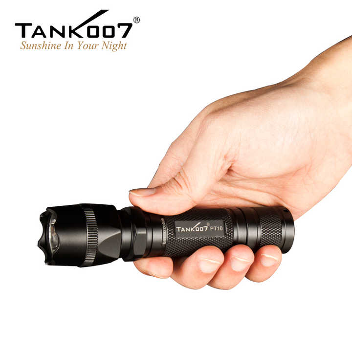 TANK007 13.29x2 LED Flashlight - IP68 Waterproof & Rechargeable