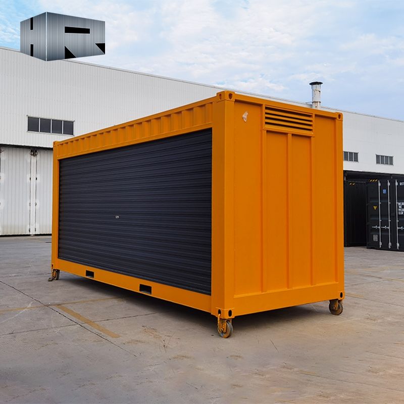 20ft Shipping Container with Roller Shutter for Temporary Residential ...